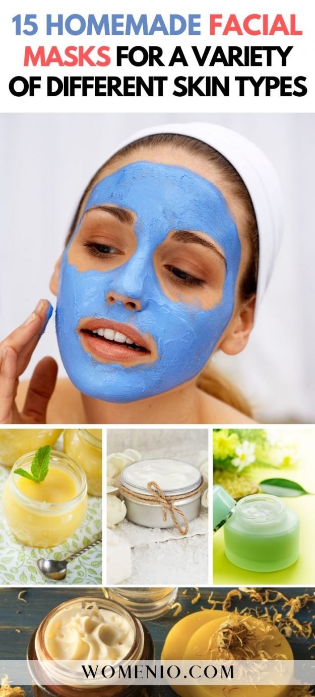 15 Homemade Facial Masks For A Variety Of Different Skin Types
