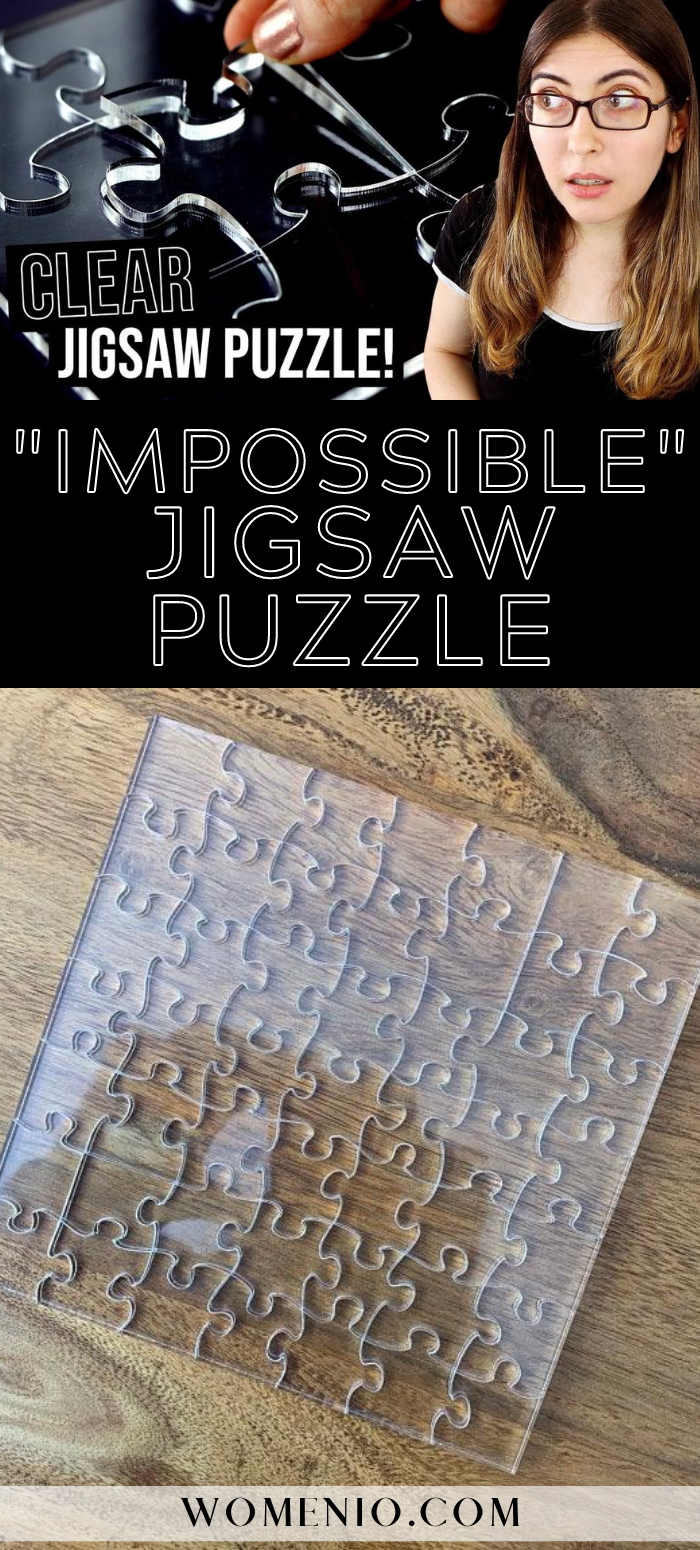 "Impossible" Transparent Jigsaw Puzzle Is the New Favorite Time-Killer